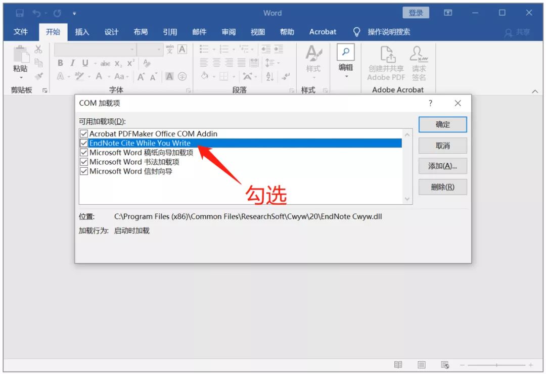 Bug Word EndNote bug-word-endnote