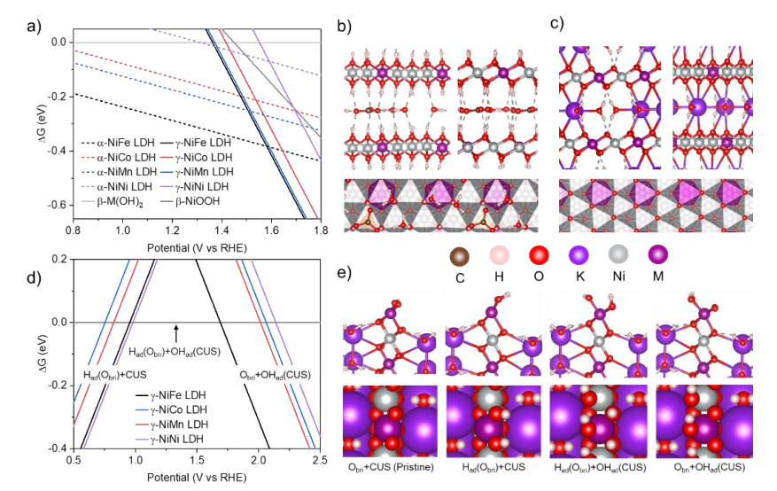 Nature子刊后又添两篇Angew：柏林工大/普渡大学/中科大阐明LDH的OER活性相和催化机理